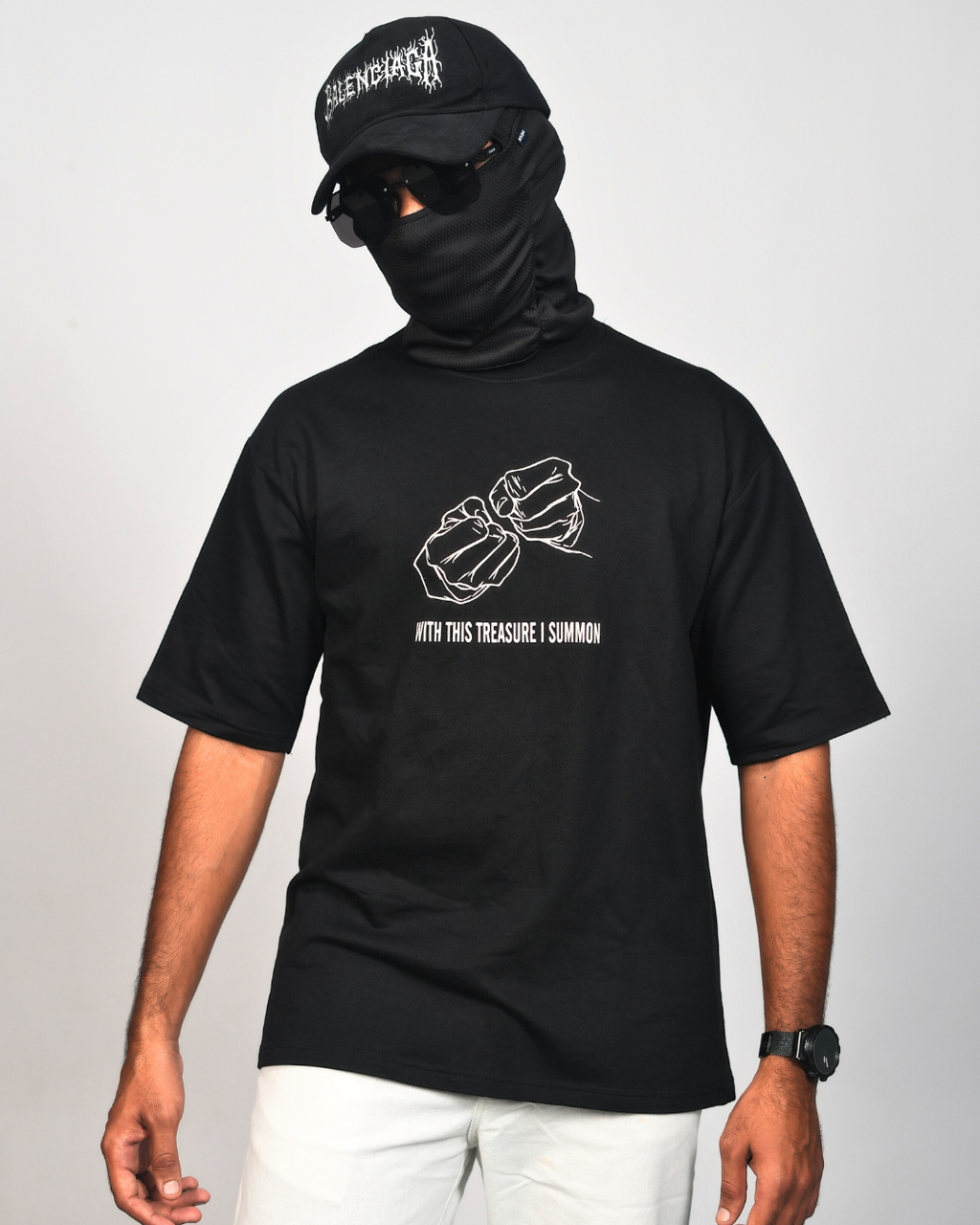 Mahoraga Oversized Printed T-shirt | Premium Anime Streetwear – Zankai ...