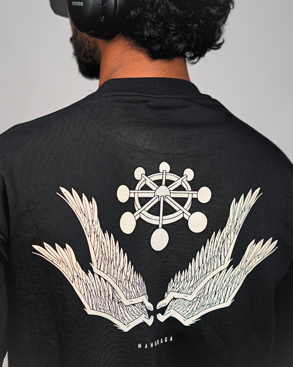 Mahoraga Oversized Printed T-shirt | Premium Anime Streetwear – Zankai ...