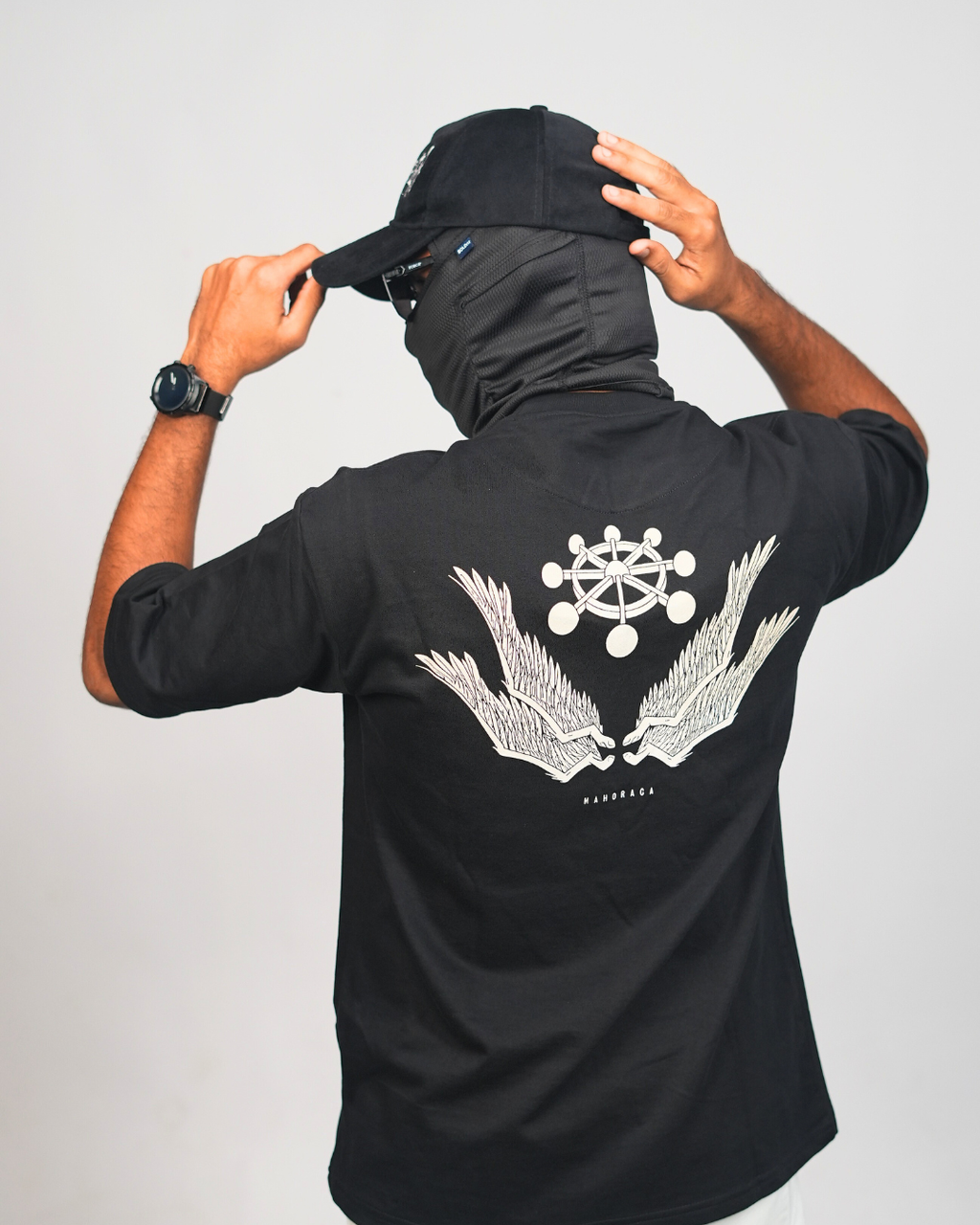 Mahoraga Oversized Printed T-shirt | Premium Anime Streetwear – Zankai ...